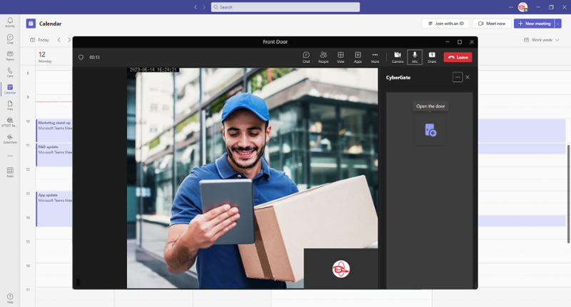 Connect your SIP Intercom to Microsoft Teams via CyberGate